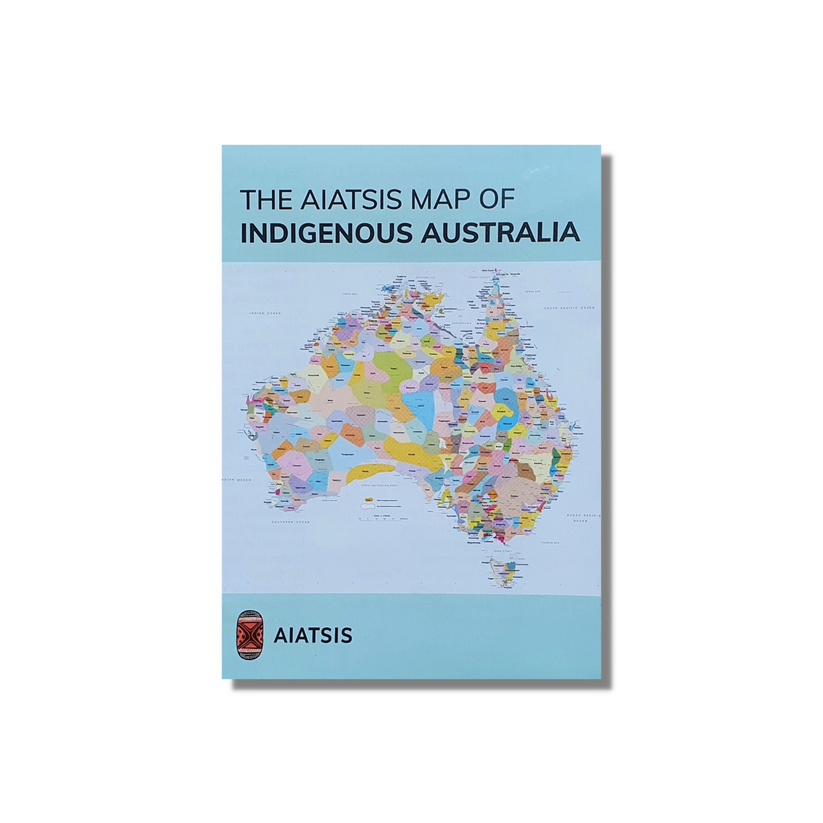 The AIATSIS Map of Indigenous Australia | Folded A1 – MoB Shop